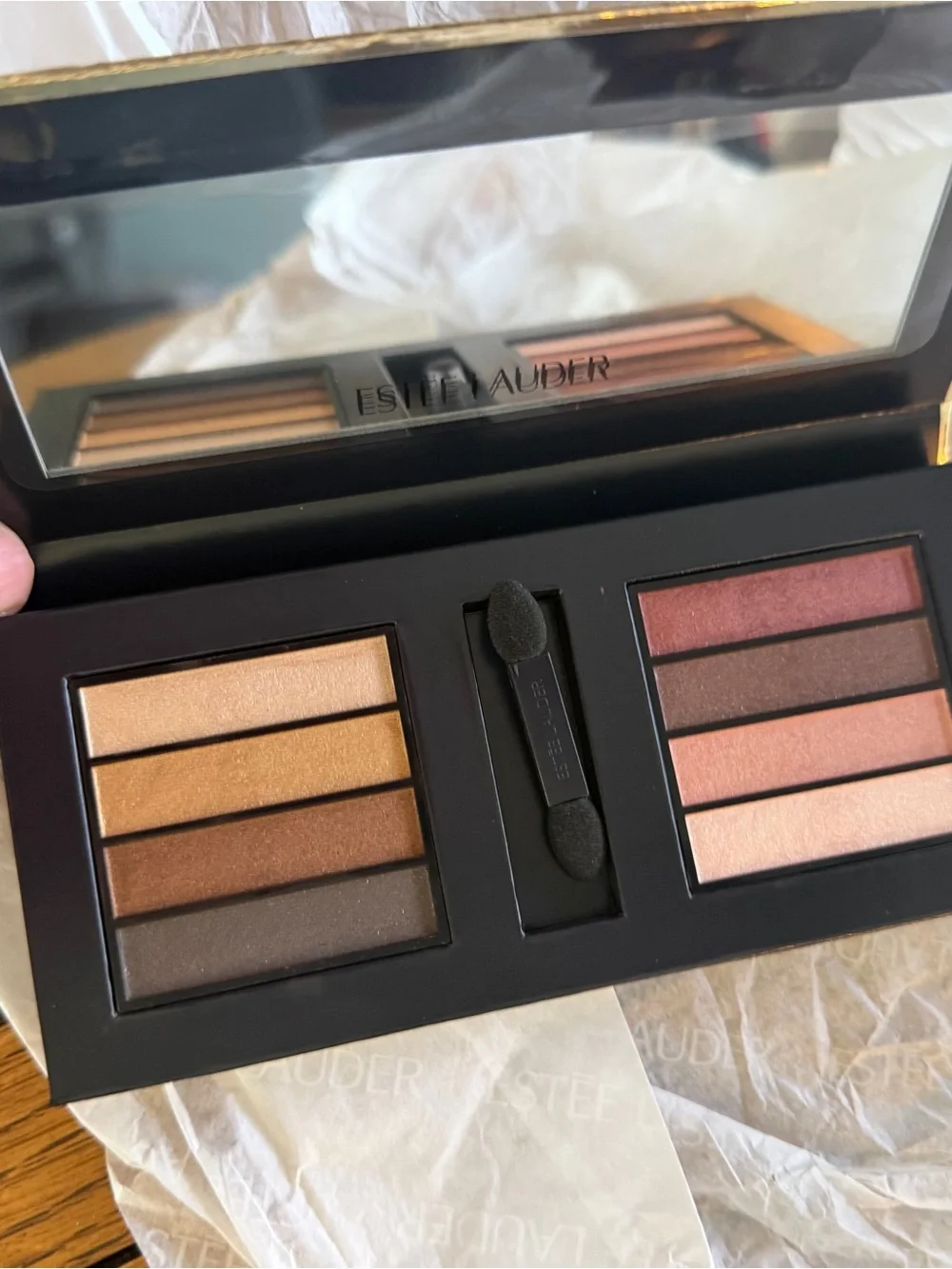 Estee Lauder | Makeup | Estee Lauder Metallic Gold Textured Eyeshadow ...